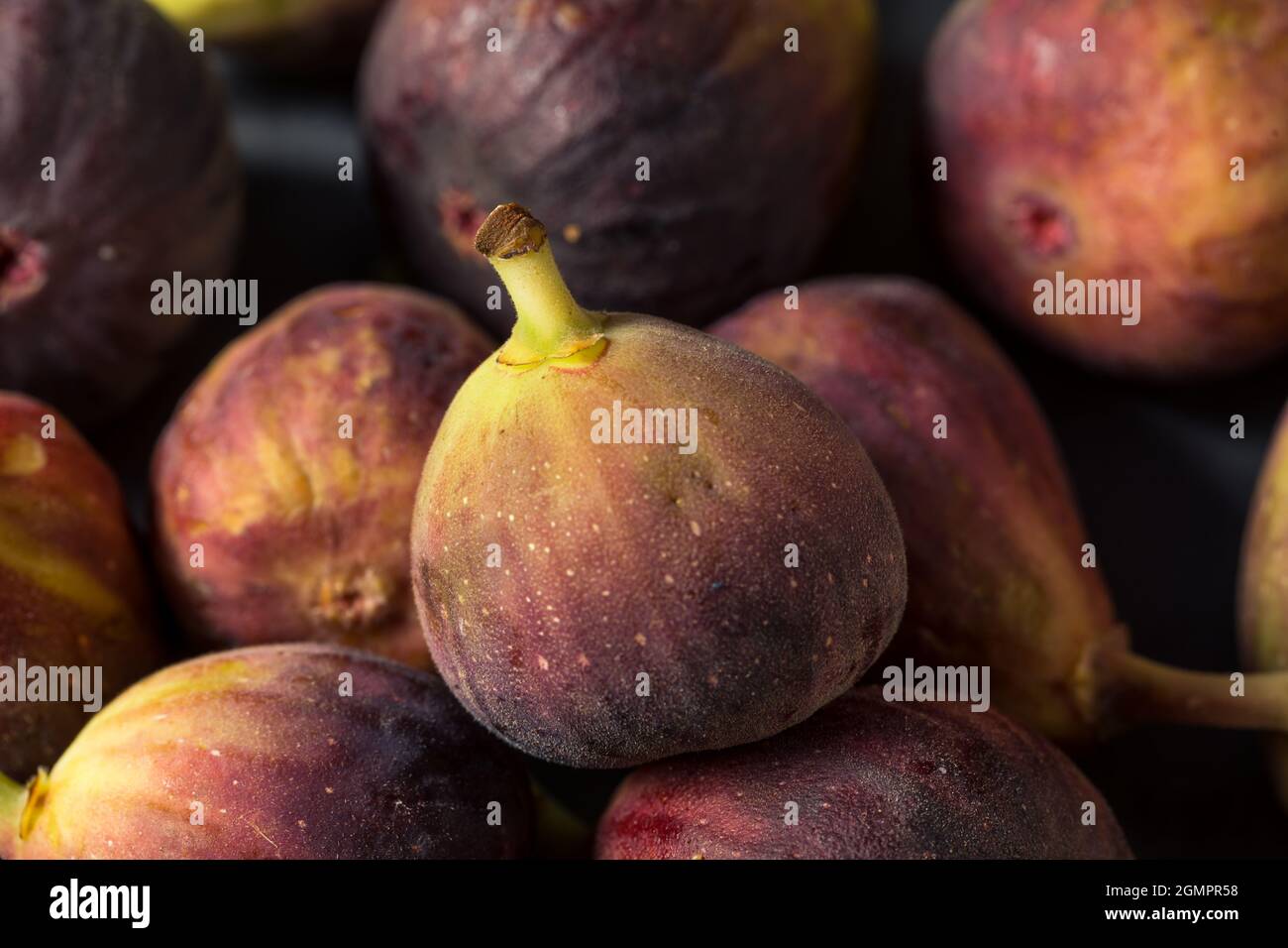 Raw Organic Brown Figs Ready to Eat Stock Photo - Alamy