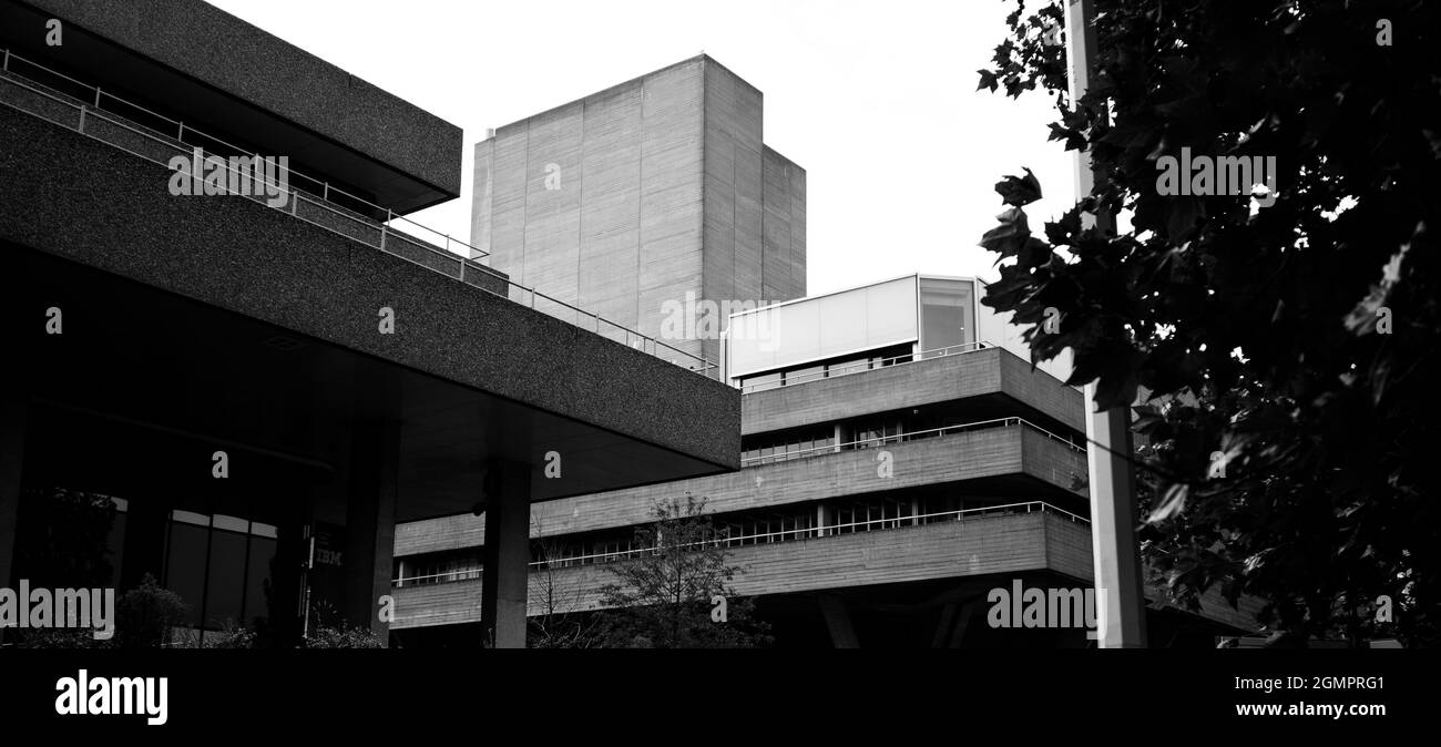 Denys Lasdun Architecture Stock Photo - Alamy