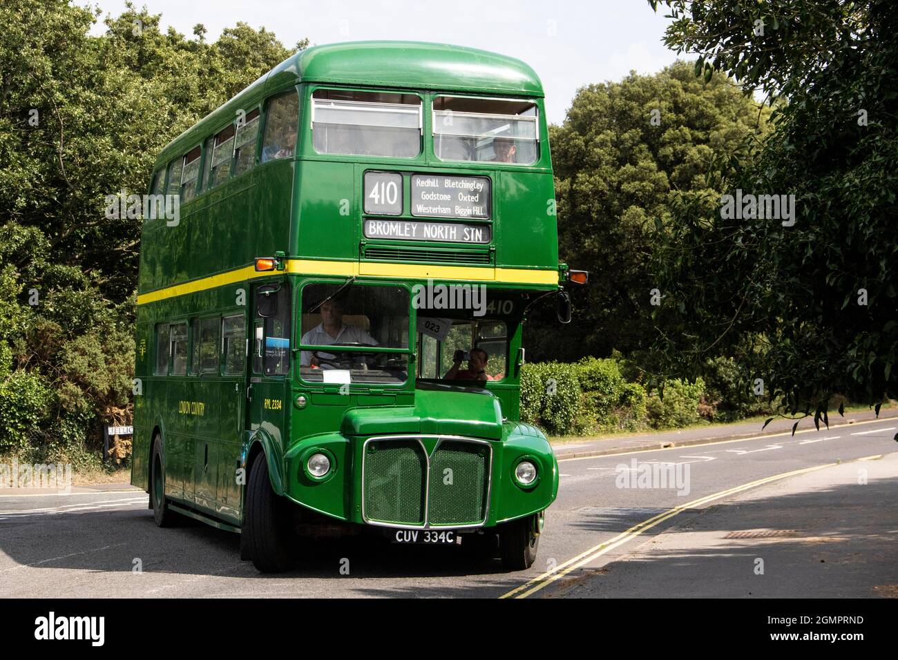 Provincial Bus Rally Stokes Bay, Gosport Stock Photo - Alamy