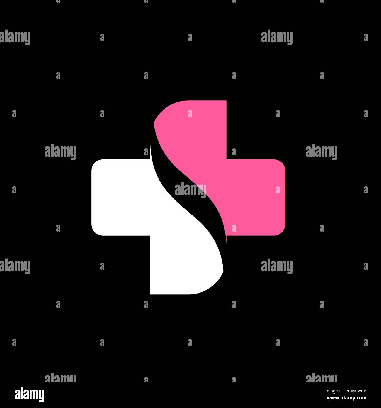 pharmacy medical health care doctor cross sign and symbols Stock Vector ...