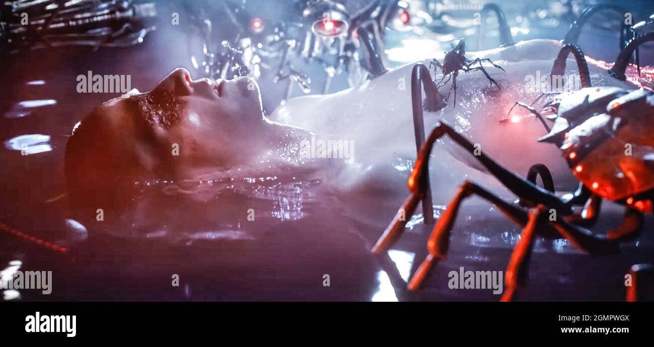 Keanu Reeves Matrix Pod