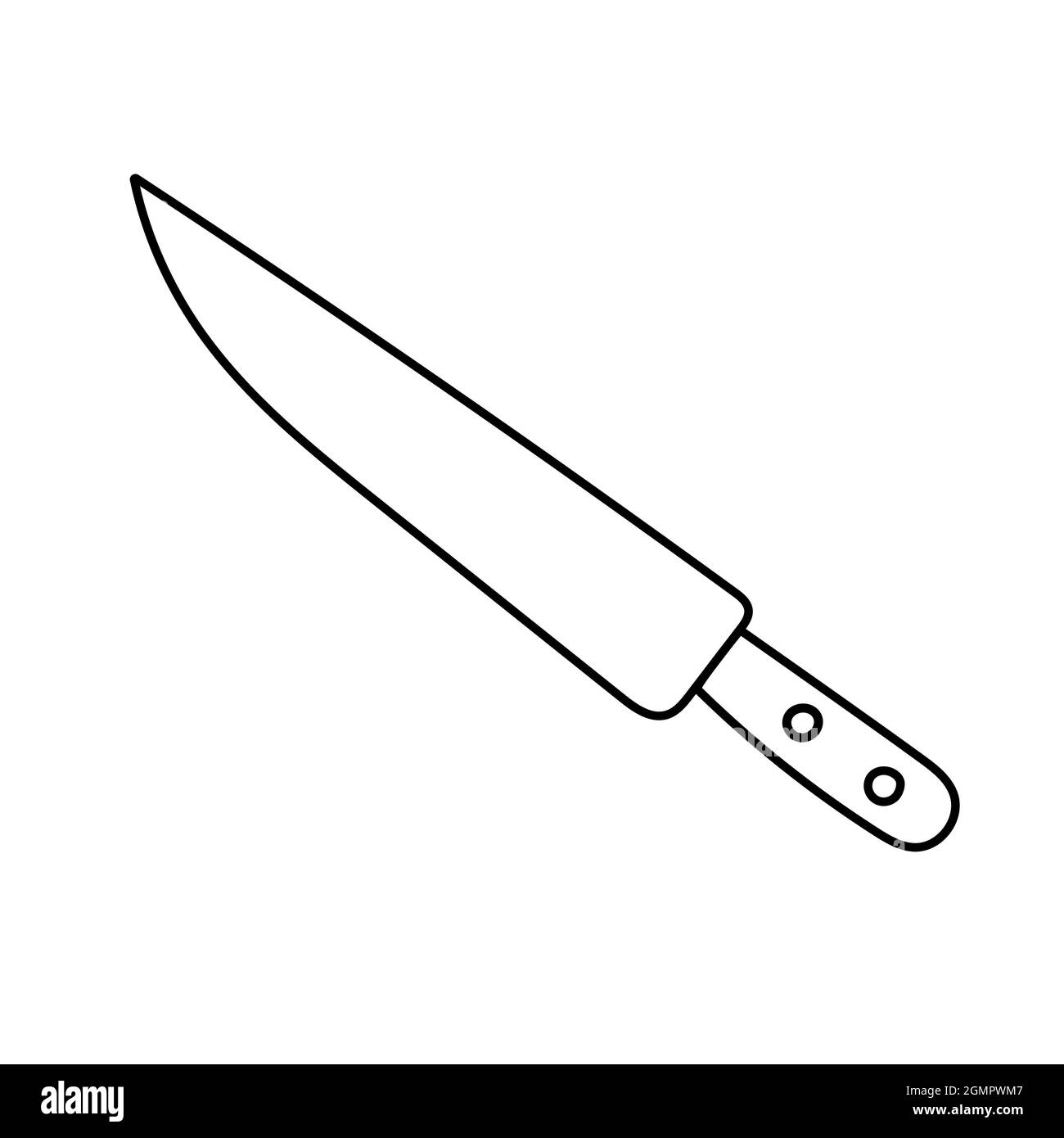 Simple Knife Drawing