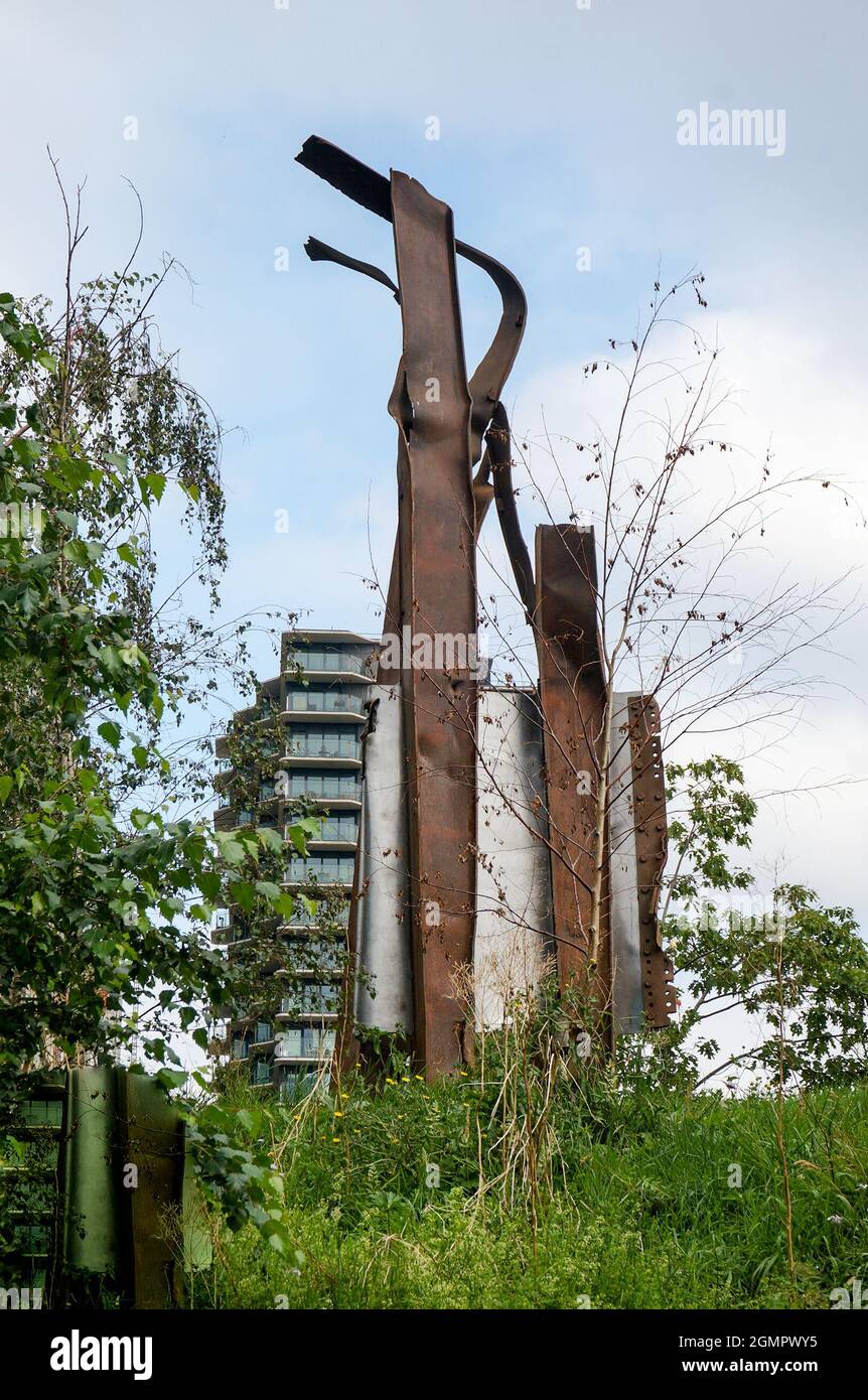 911 steel beam structure hi-res stock photography and images - Alamy