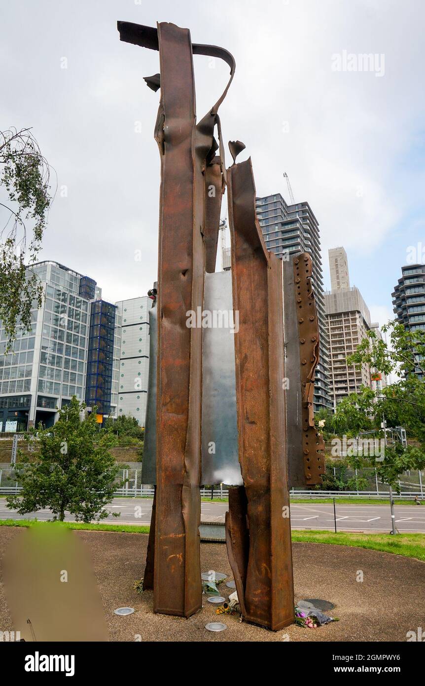 911 steel beam structure hi-res stock photography and images - Alamy