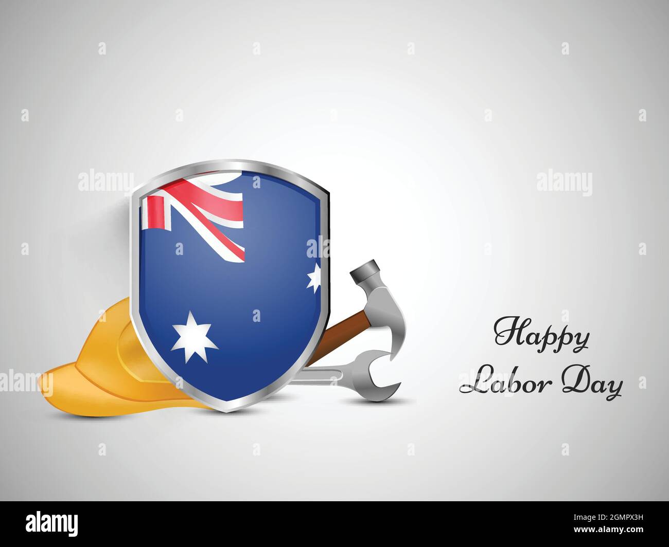 Australia labor day Background Stock Vector Image & Art - Alamy