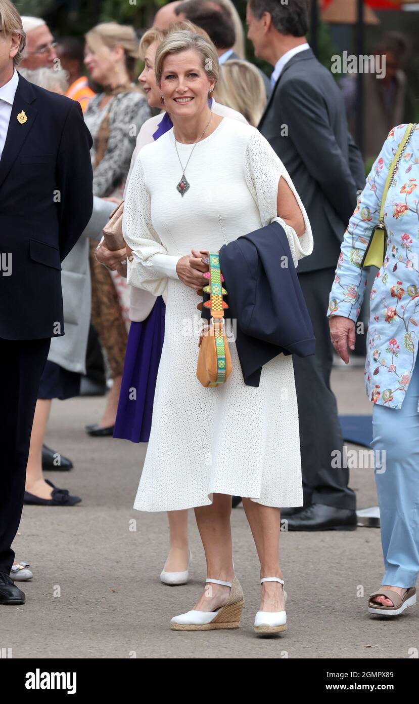 The Countess of Wessex during the royal visit to the RHS Chelsea Flower ...