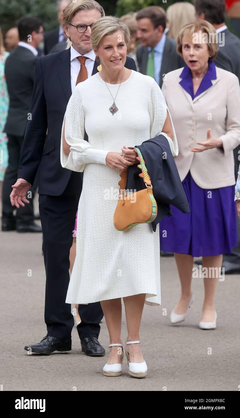 The Countess of Wessex during the royal visit to the RHS Chelsea Flower ...