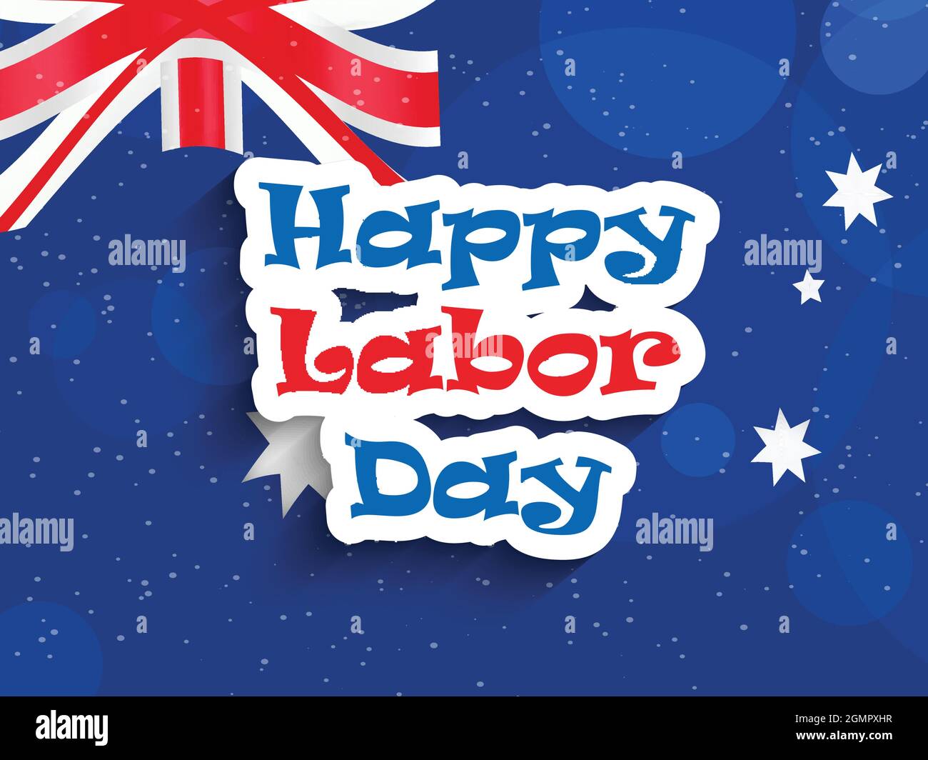 Australia labor day Background Stock Vector Image & Art - Alamy