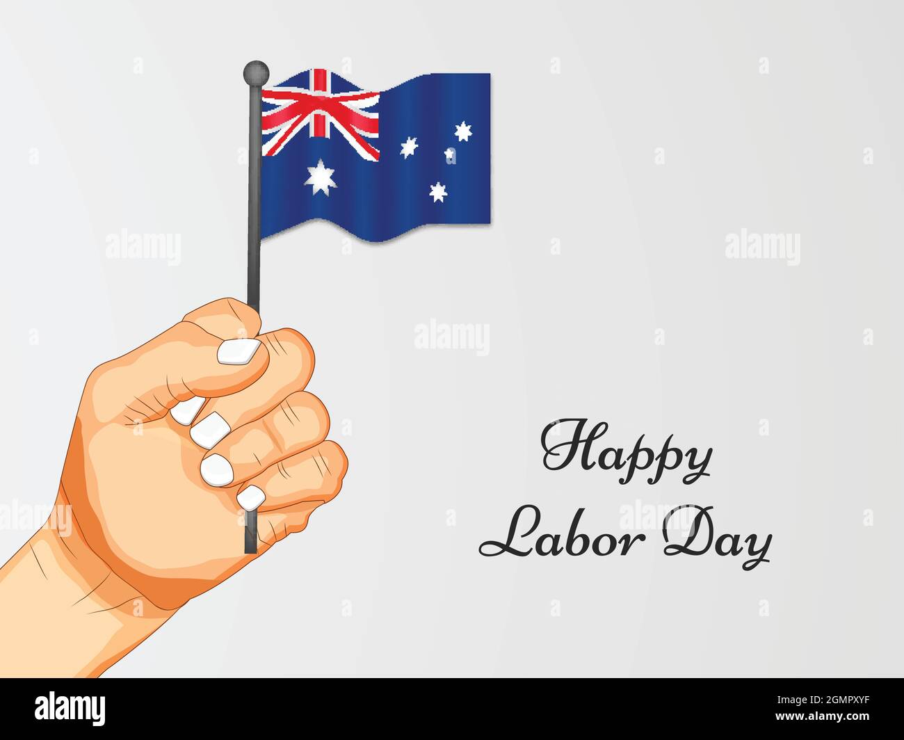 Australia labor day Background Stock Vector Image & Art - Alamy