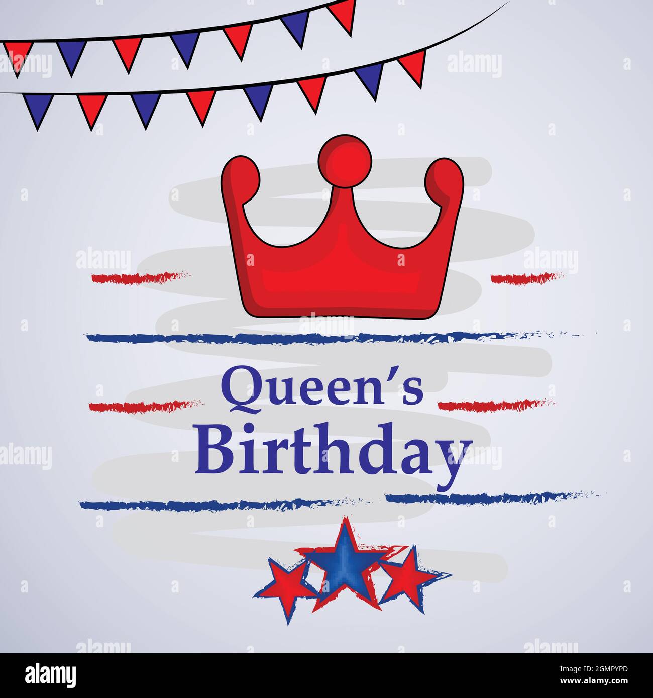 Decoration celebrating birthday Stock Vector Images - Alamy