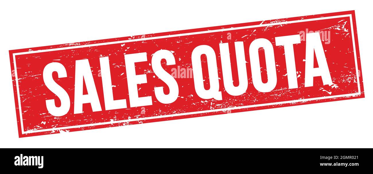Sales quota stamp hi-res stock photography and images - Alamy