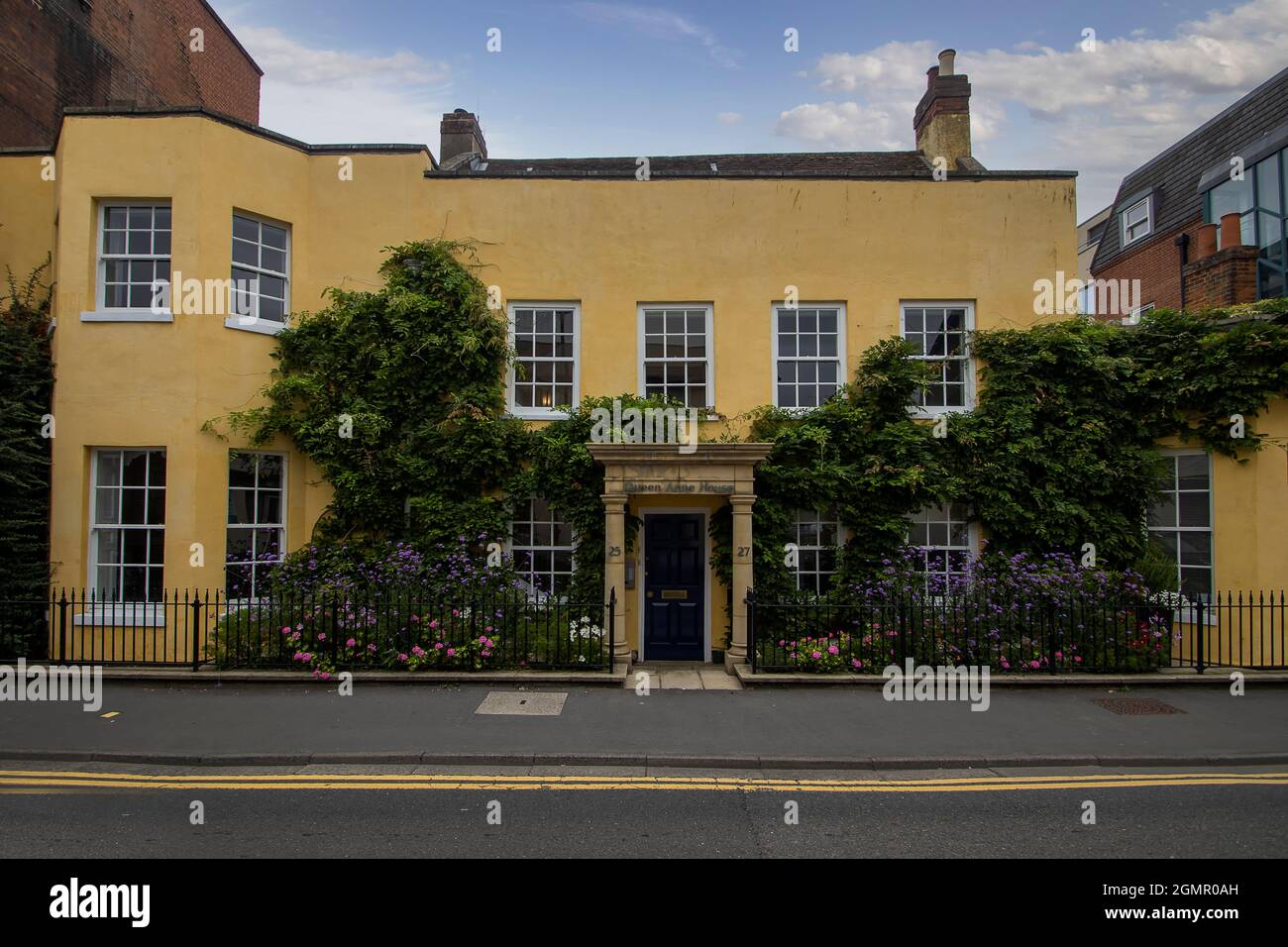 The distinctive Queen Anne House in Maidenhead, Berkshire, UK Stock ...