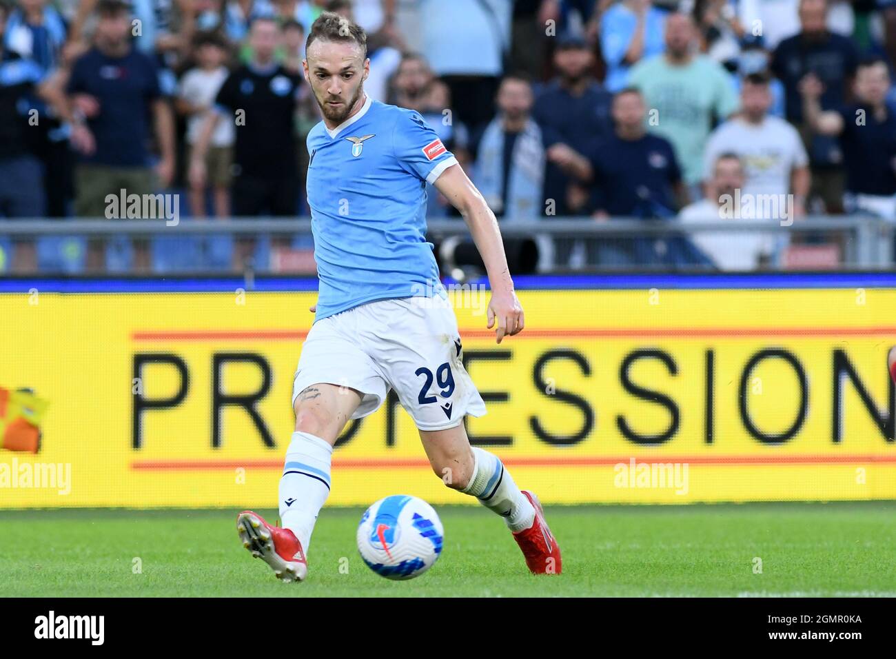 Stadio Olimpico, Rome, Italy. 19th Sep, 2021. Italian Serie A football ...