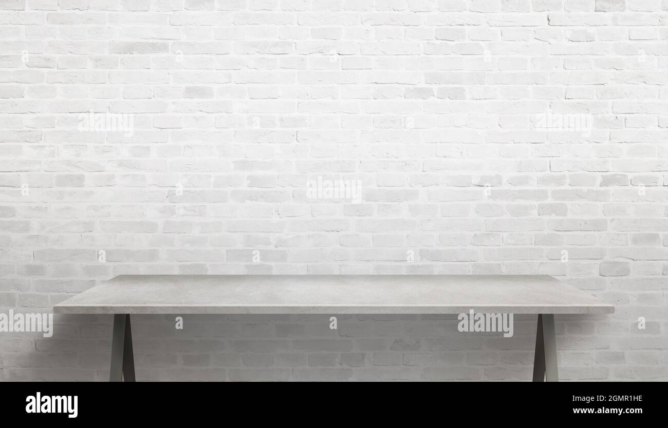 Empty work desk hi-res stock photography and images - Alamy