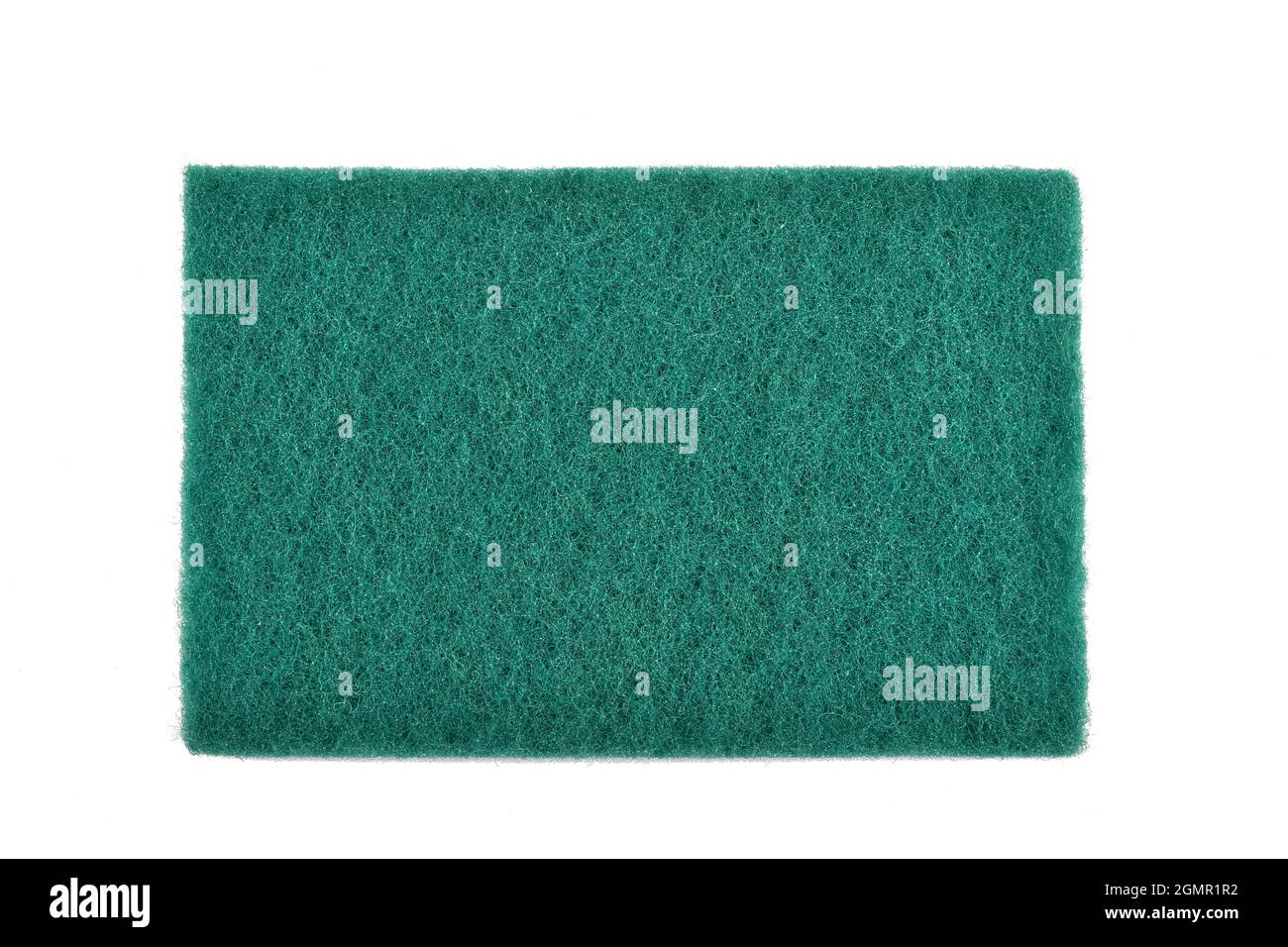 Top View of Scouring Pad Isolated on White Background with Clipping ...