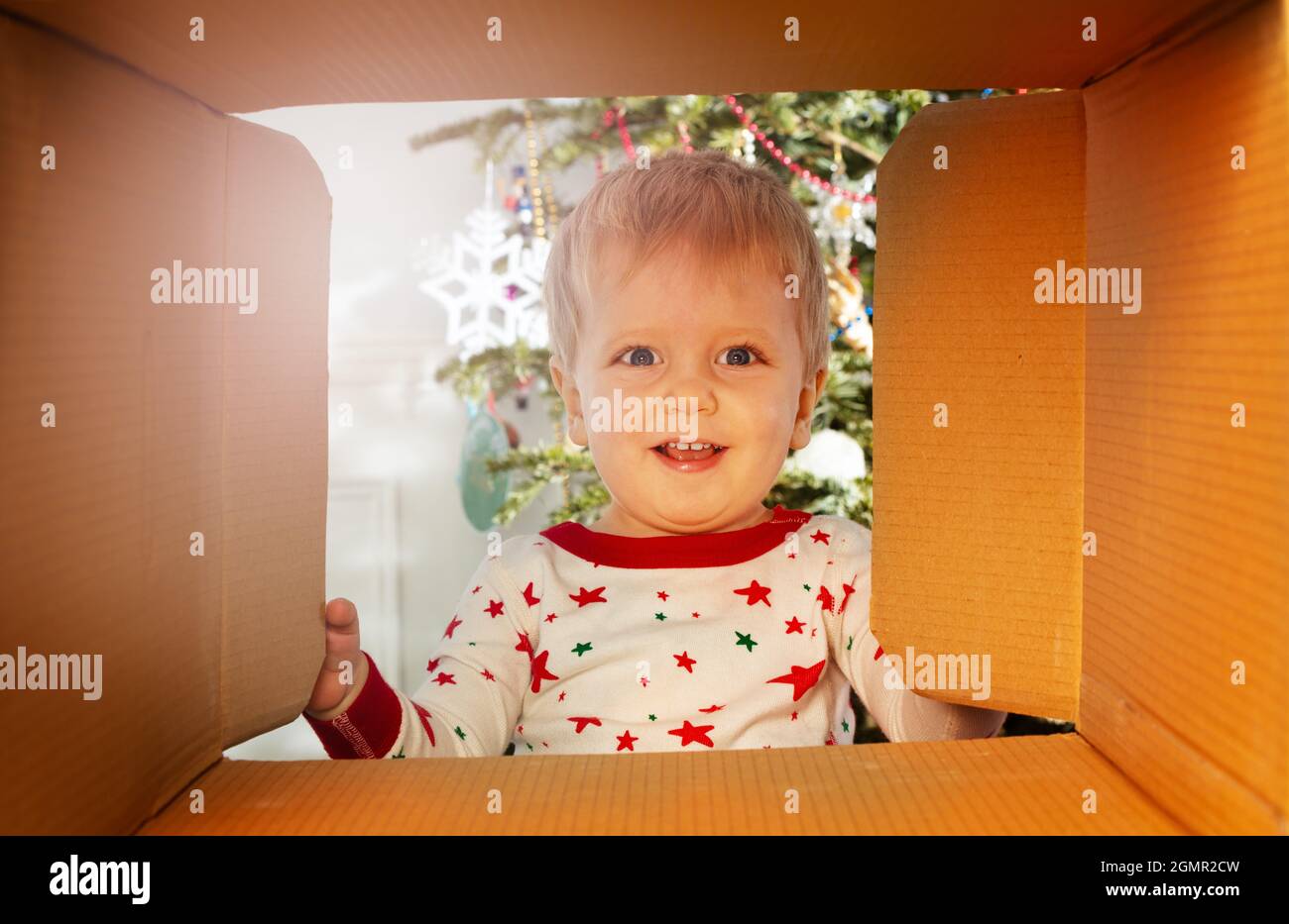 Present inside hi-res stock photography and images - Alamy