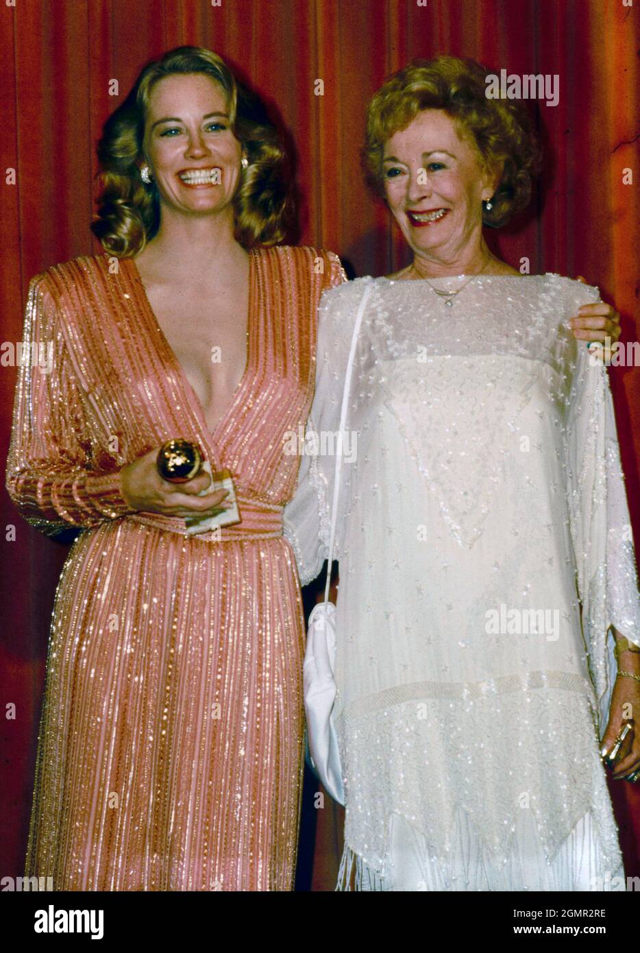 Los Angeles.CA.USA. LIBRARY. Cybill Shepherd and mother Betty at the ...