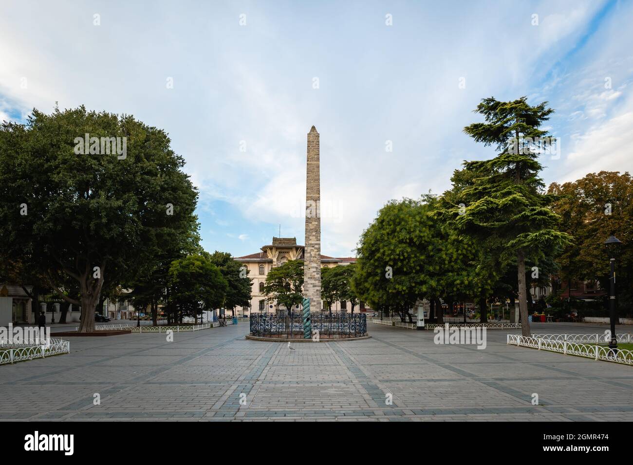 Walled Obelisk, or Masonry Obelisk, a Roman monument in the form of an ...