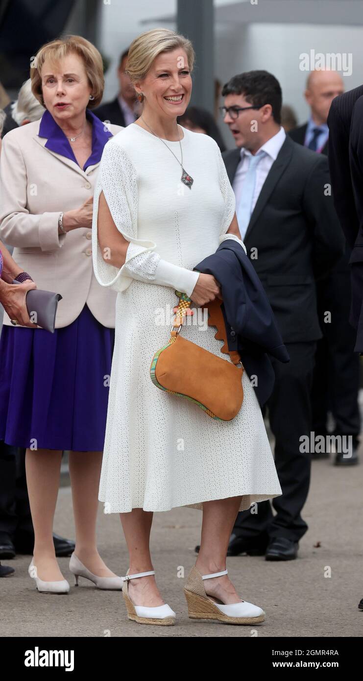 The Countess of Wessex during the royal visit to the RHS Chelsea Flower ...