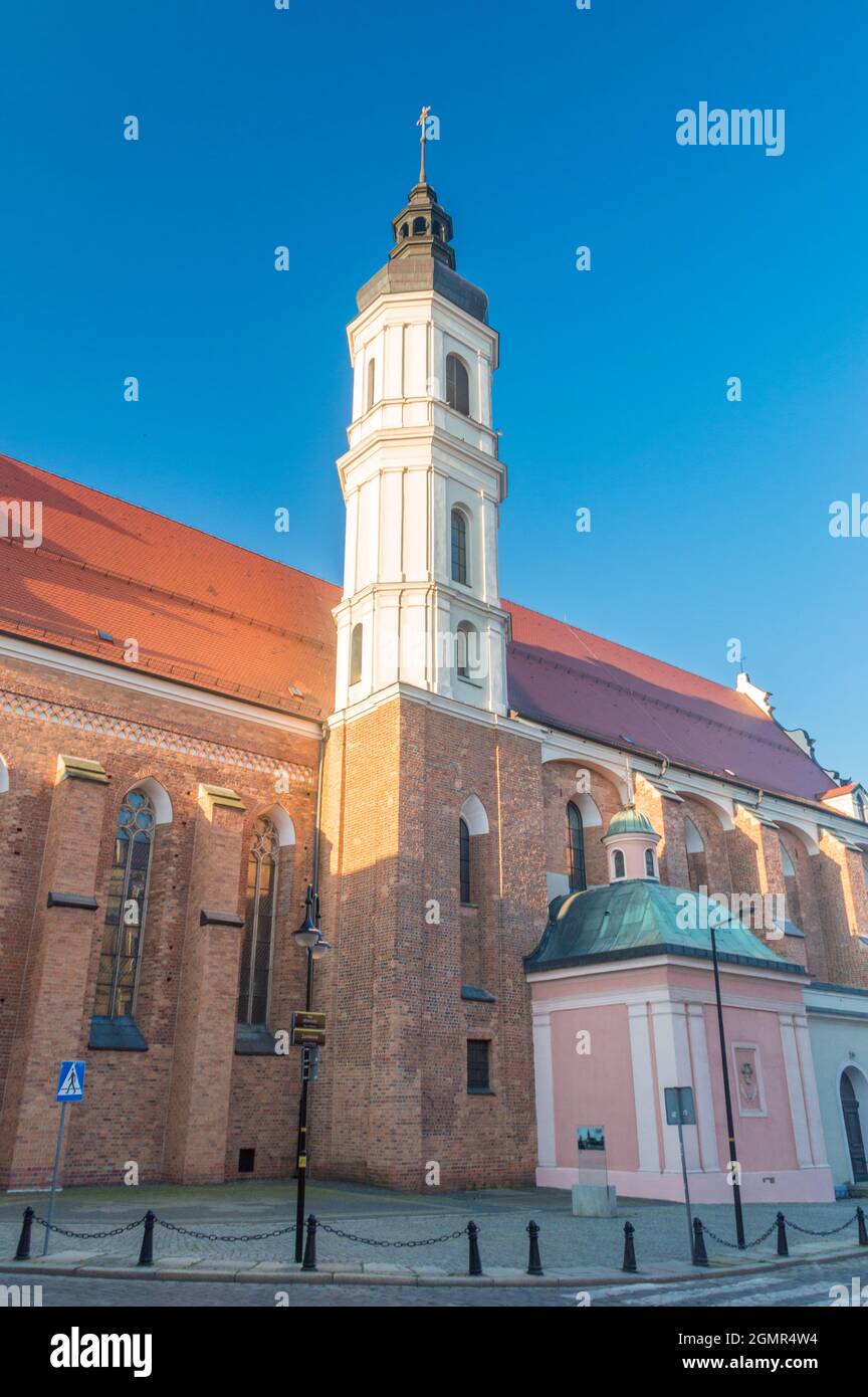 Opole, Poland - June 4, 2021: Tower of Holy Trinity church Stock Photo ...