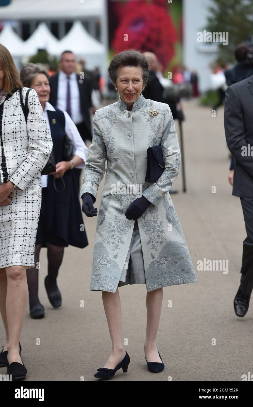 The Princess Royal during the royal visit to the RHS Chelsea Flower ...