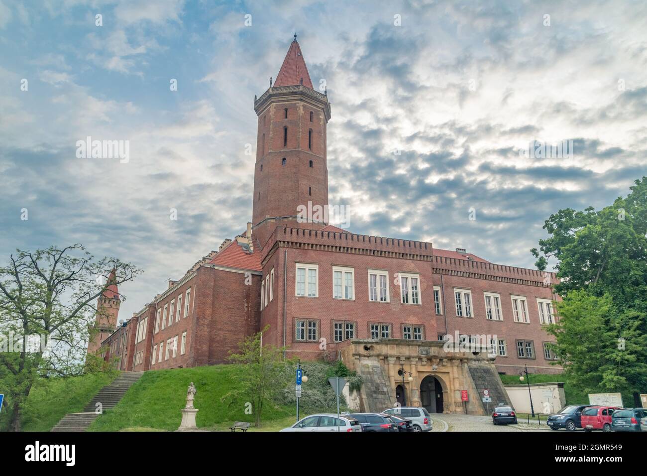 Legnica, Poland - June 1, 2021: Medieval Gothic Piast Castle (Zamek ...