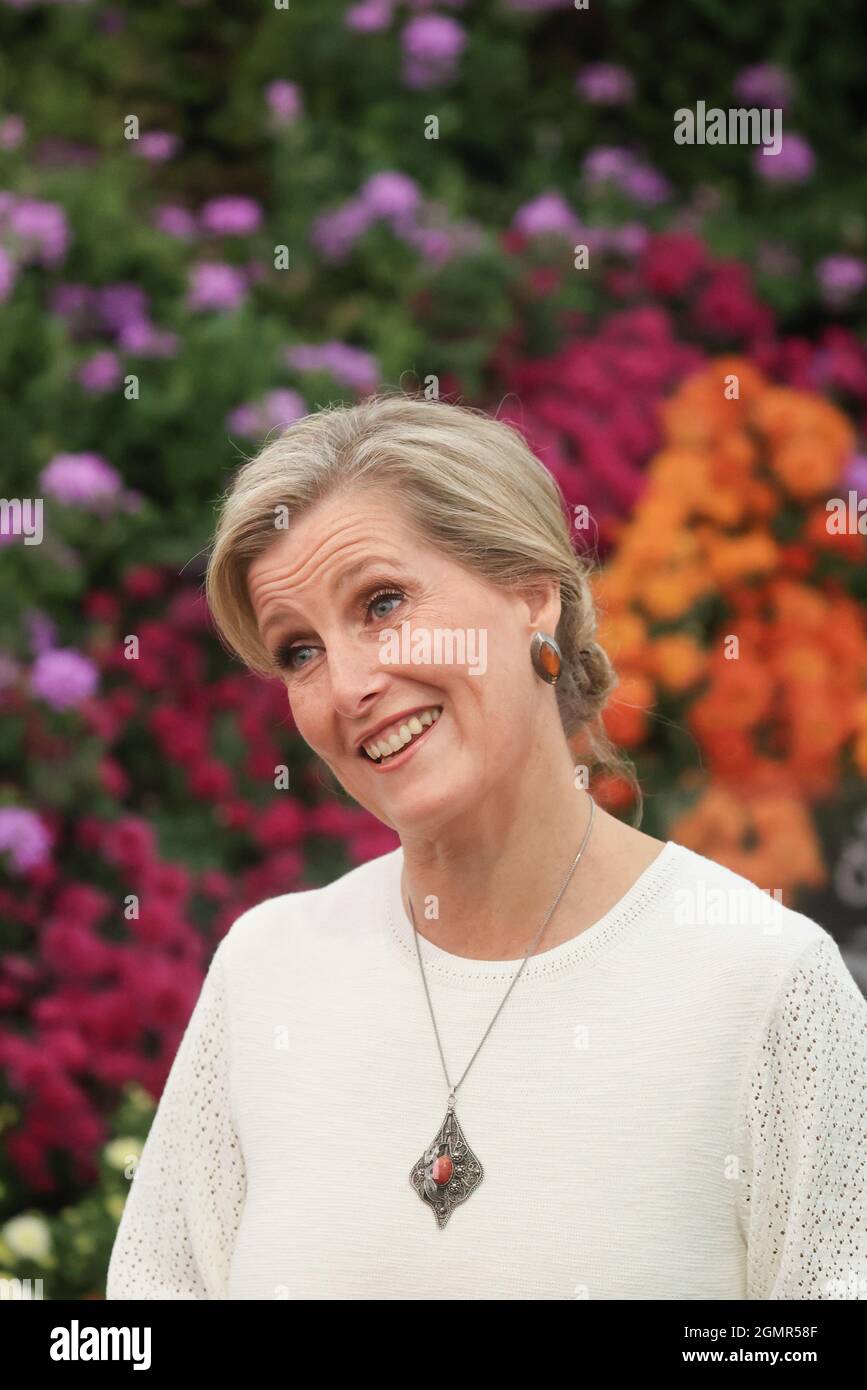 The Countess of Wessex during the royal visit to the RHS Chelsea Flower ...