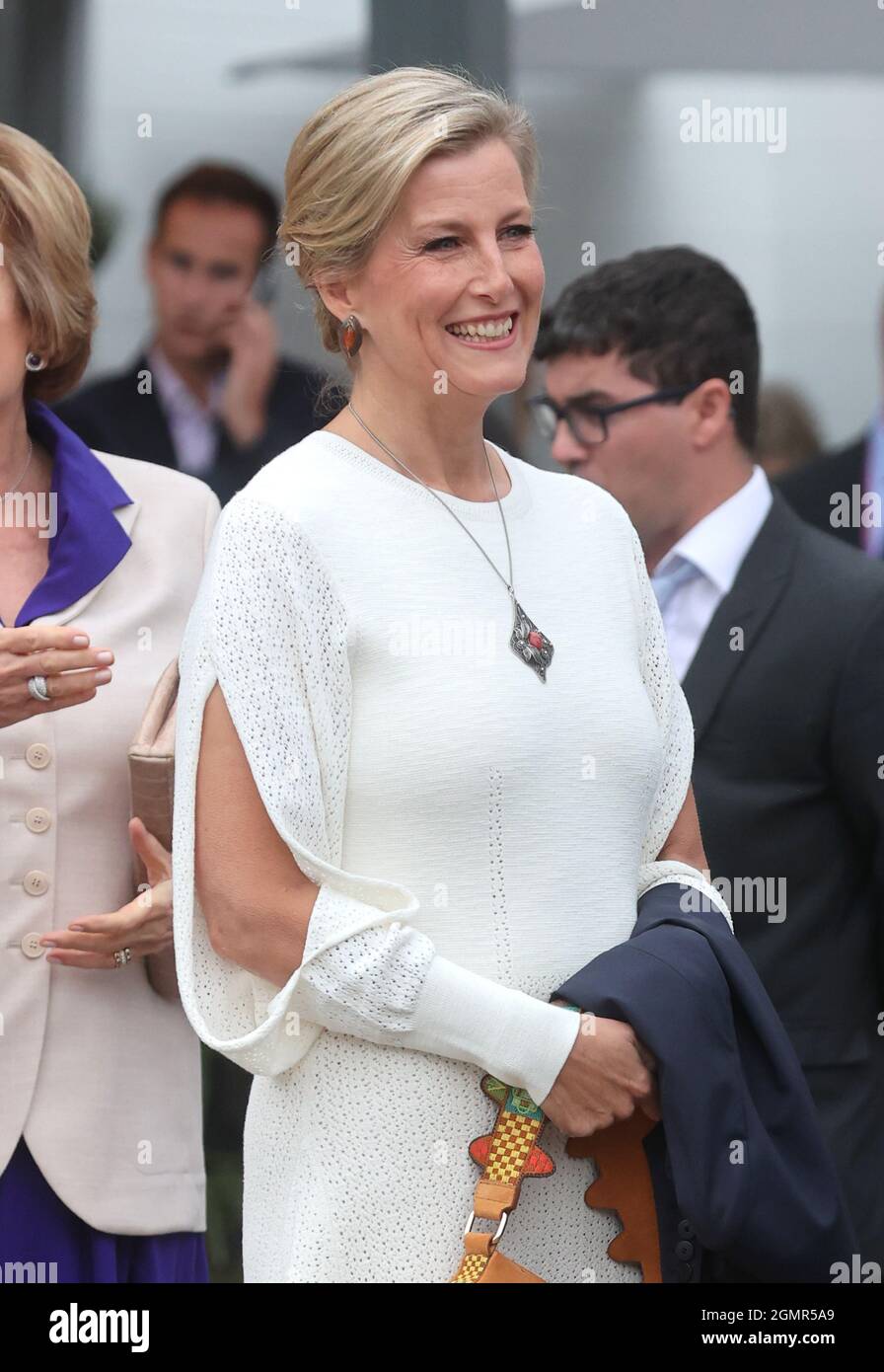 The Countess of Wessex during the royal visit to the RHS Chelsea Flower ...
