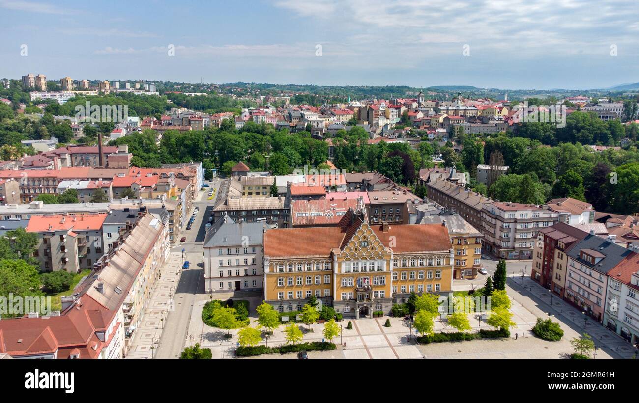 Town hall in cesky tesin hi-res stock photography and images - Alamy