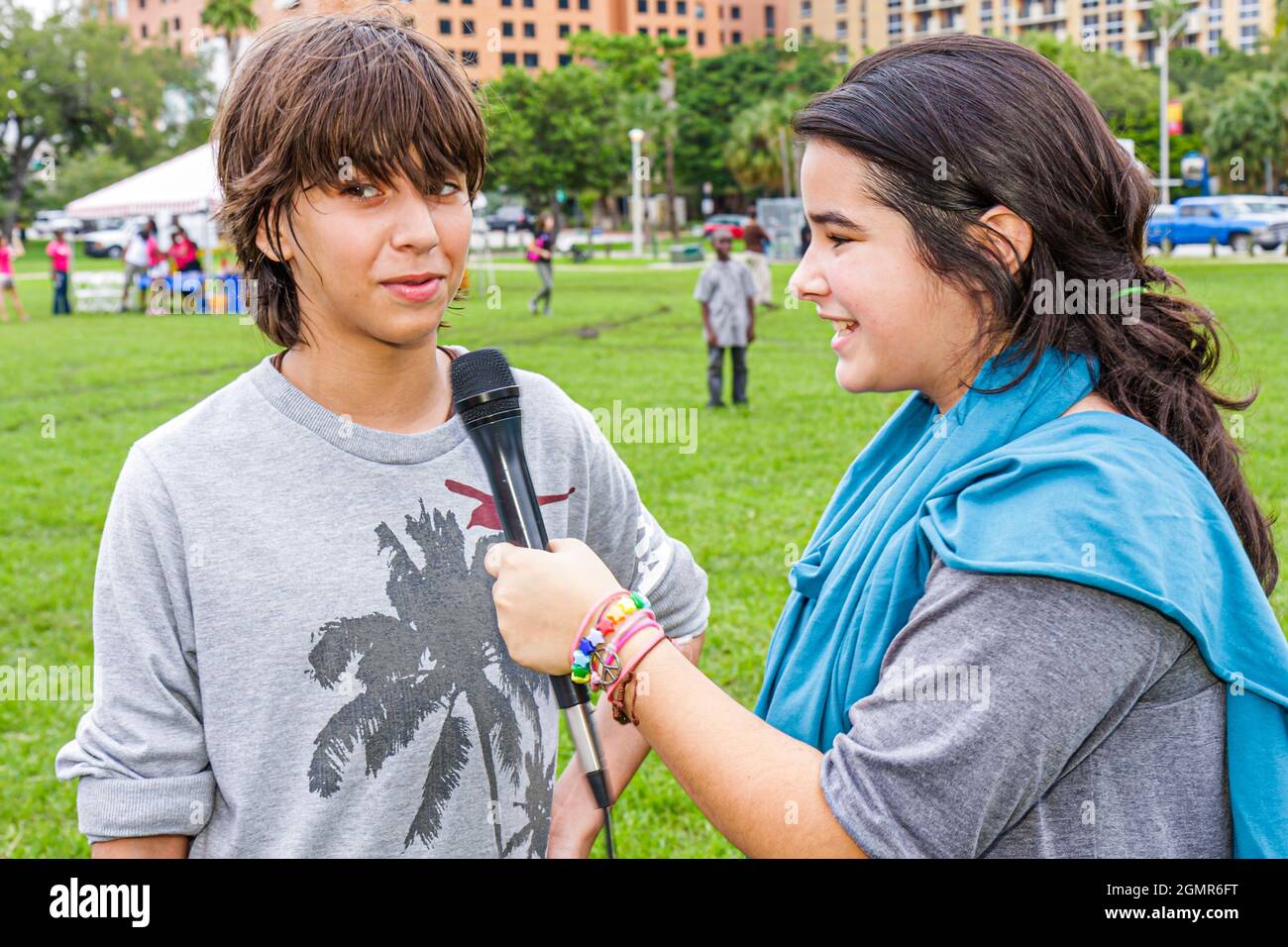 Miami Florida,2008 presidential campaign rally,Hispanic girl student ...