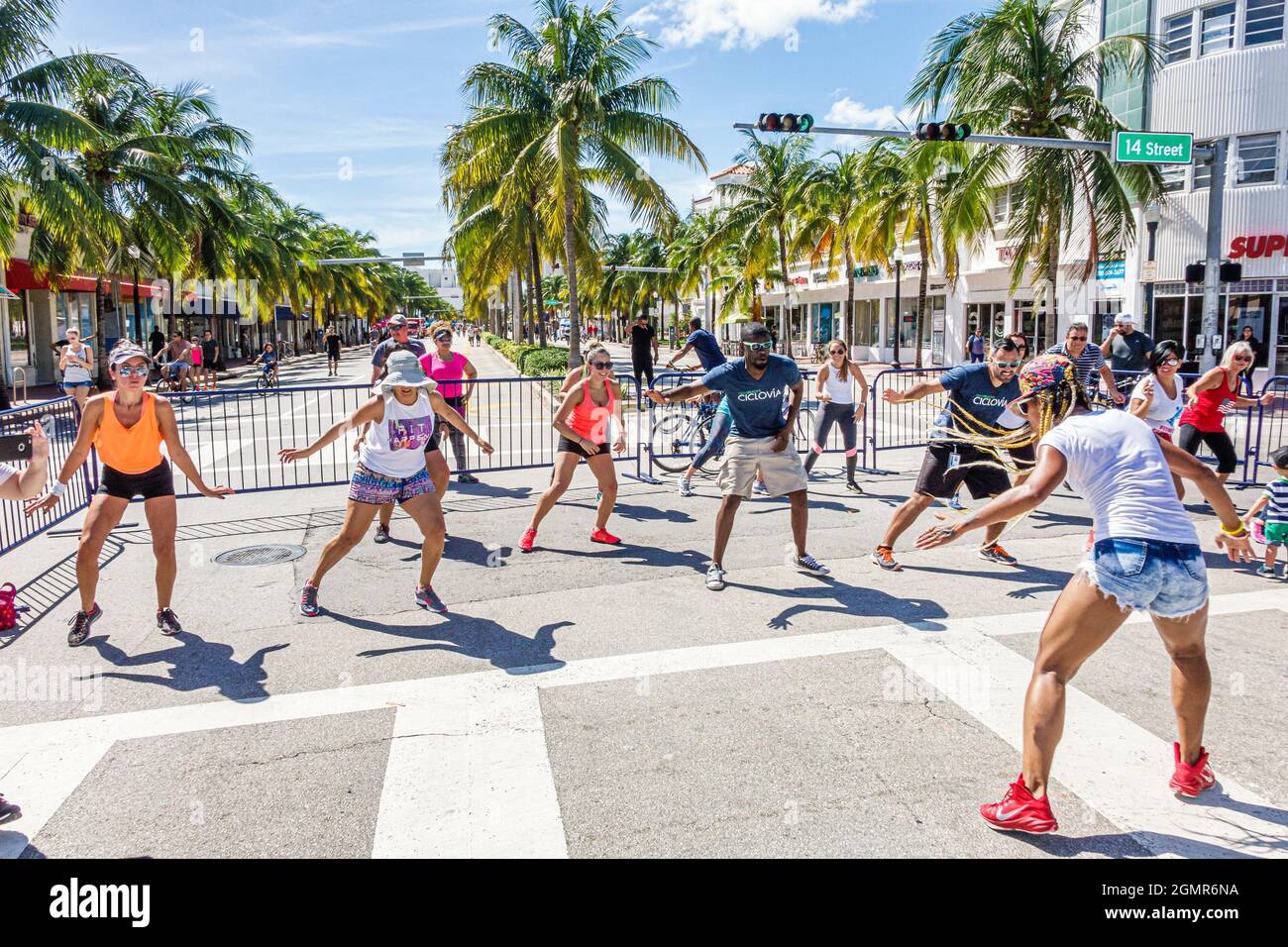 Miami Beach Florida,Washington Avenue,Fitness by Fernando training ...
