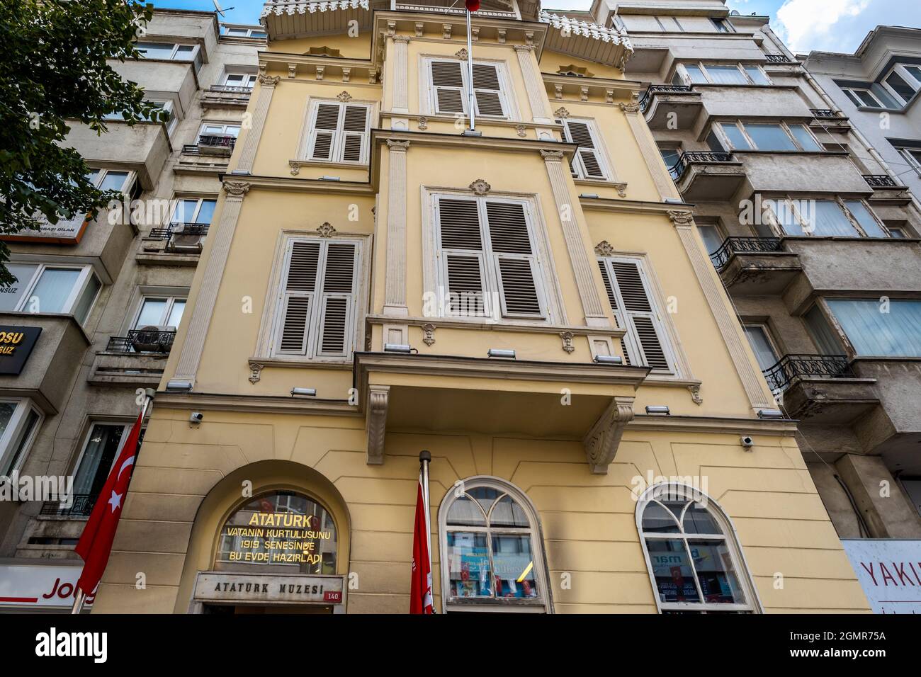 Istanbul, Turkey: September 2021: Atatürk Museum is a historic house ...