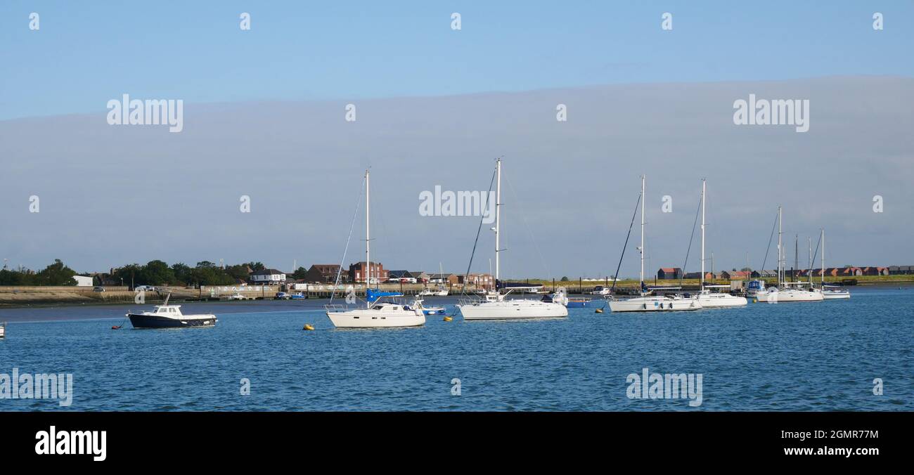Queenborough Harbour, Isle of Sheppey, Kent Stock Photo - Alamy