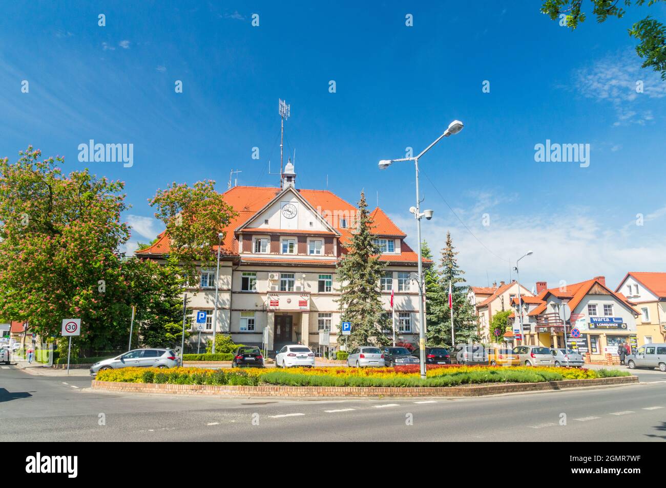 Bogatynia, Poland - June 2, 2021: Offices of City Council of Bogatynia ...