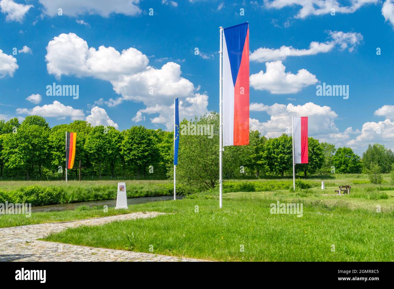 Silesia flag czech hi-res stock photography and images - Alamy