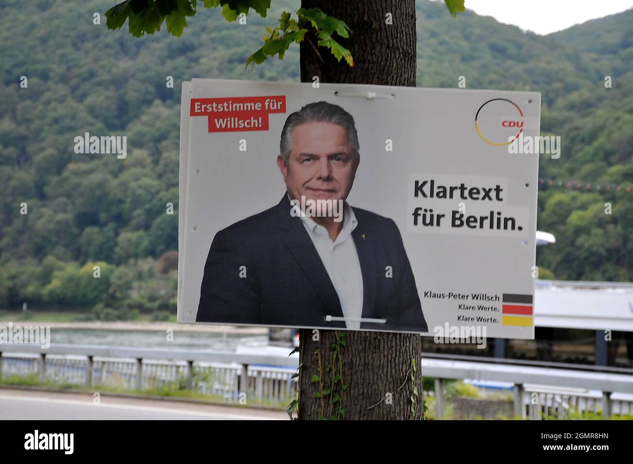 Germany /assmannshauseb/Germany/ Deutachland/20 Sept.2021./Billboard ...