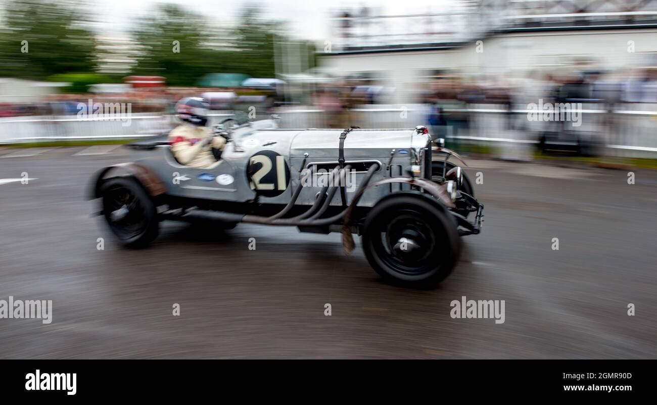 Goodwood, UK. 19th Sep, 2021. No 21 Vauxhakk 30-98 Brooklands special ...