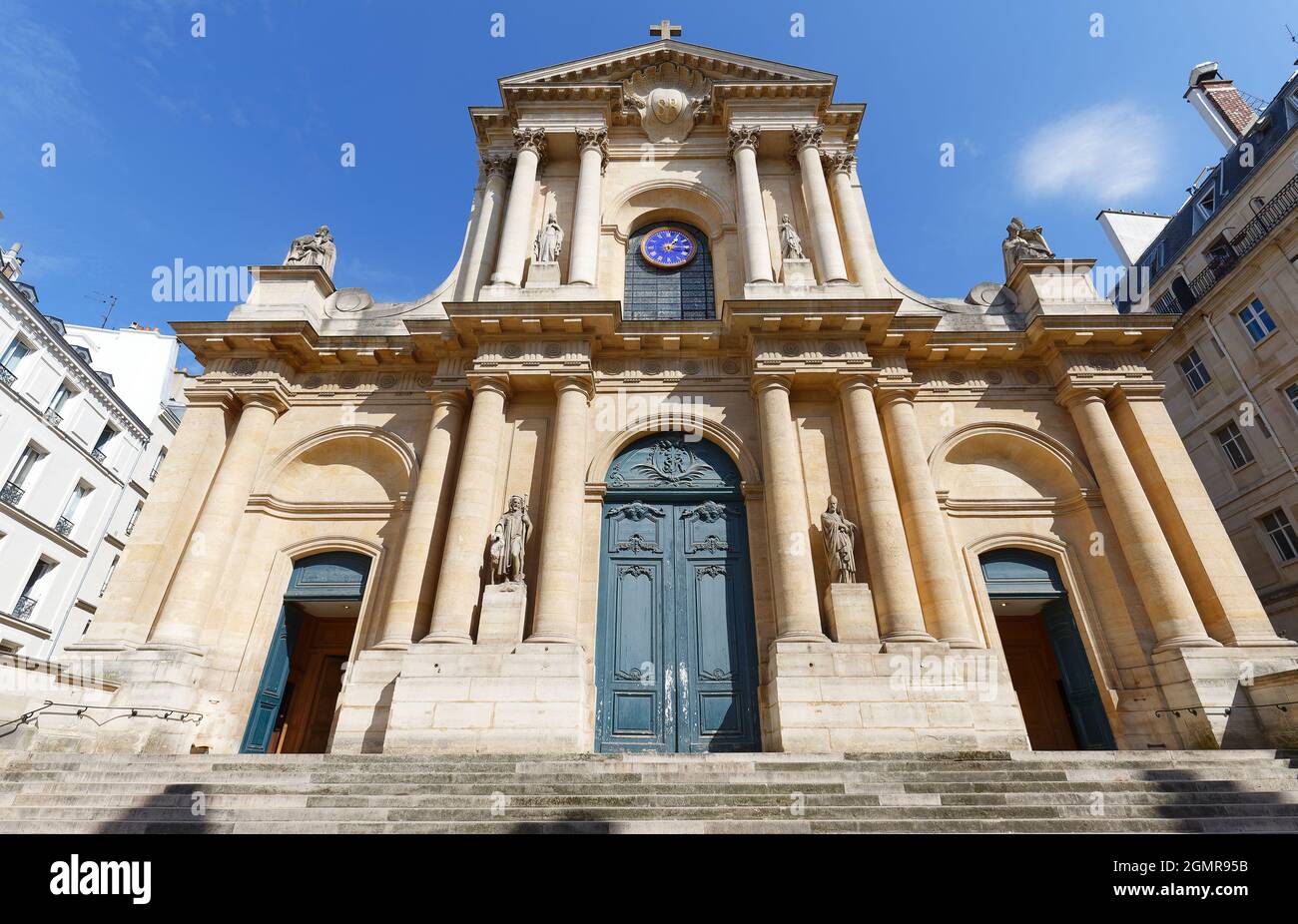 Church of Saint-Roch - a late Baroque church in Paris, dedicated to ...
