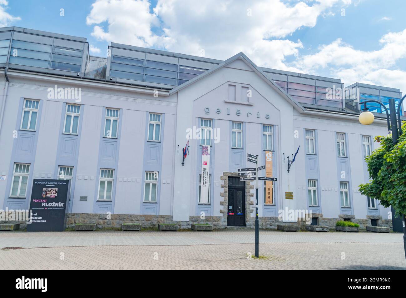 Zilina, Slovakia - June 5, 2021: The Museum of Art in Zilina Stock ...