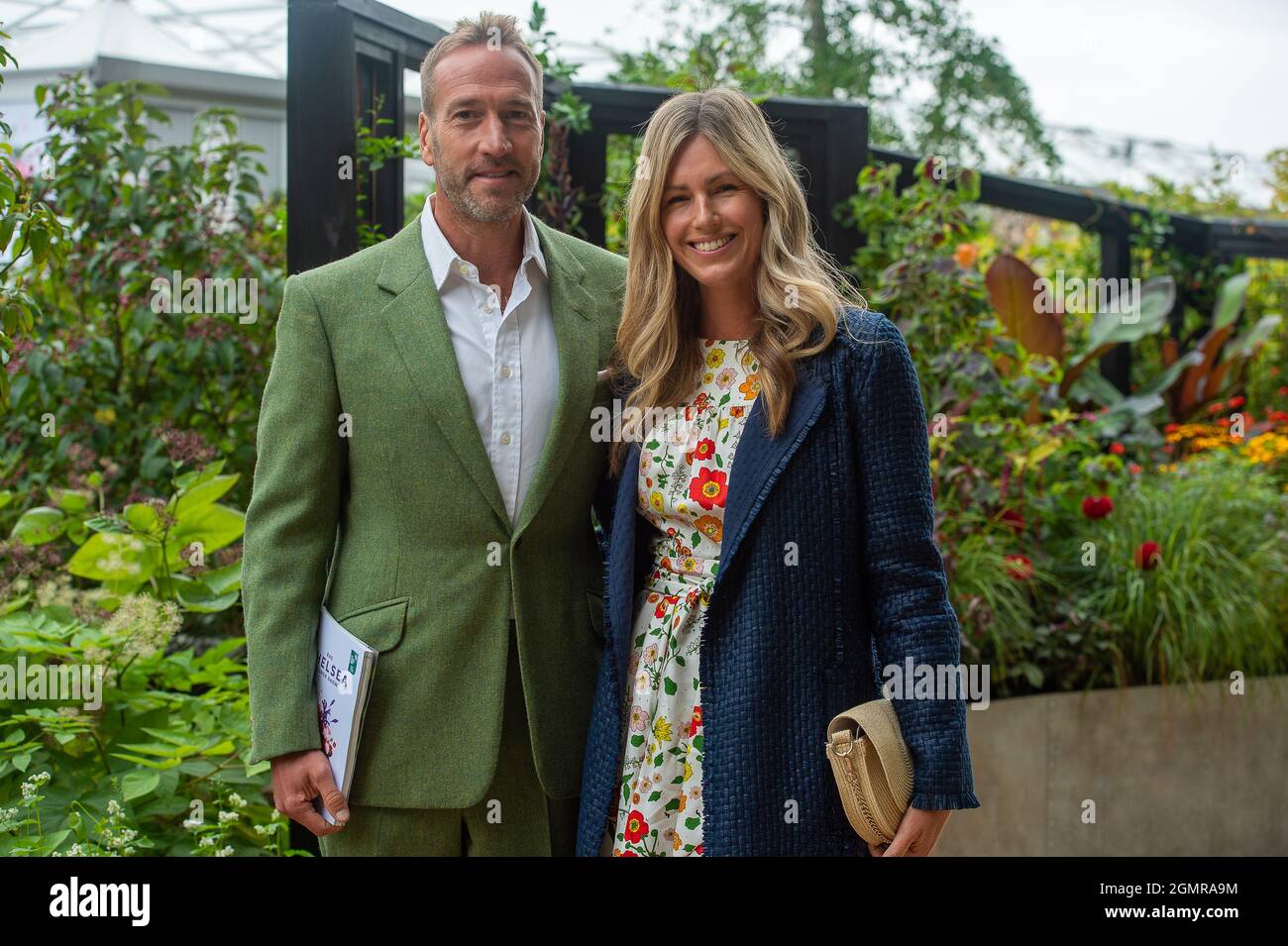 London, UK. 20th September, 2021. Ben Fogle and his wife Marina. It was ...