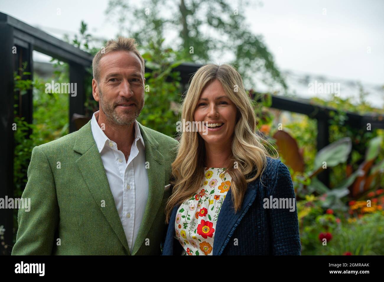 London, UK. 20th September, 2021. Ben Fogle and his wife Marina. It was ...