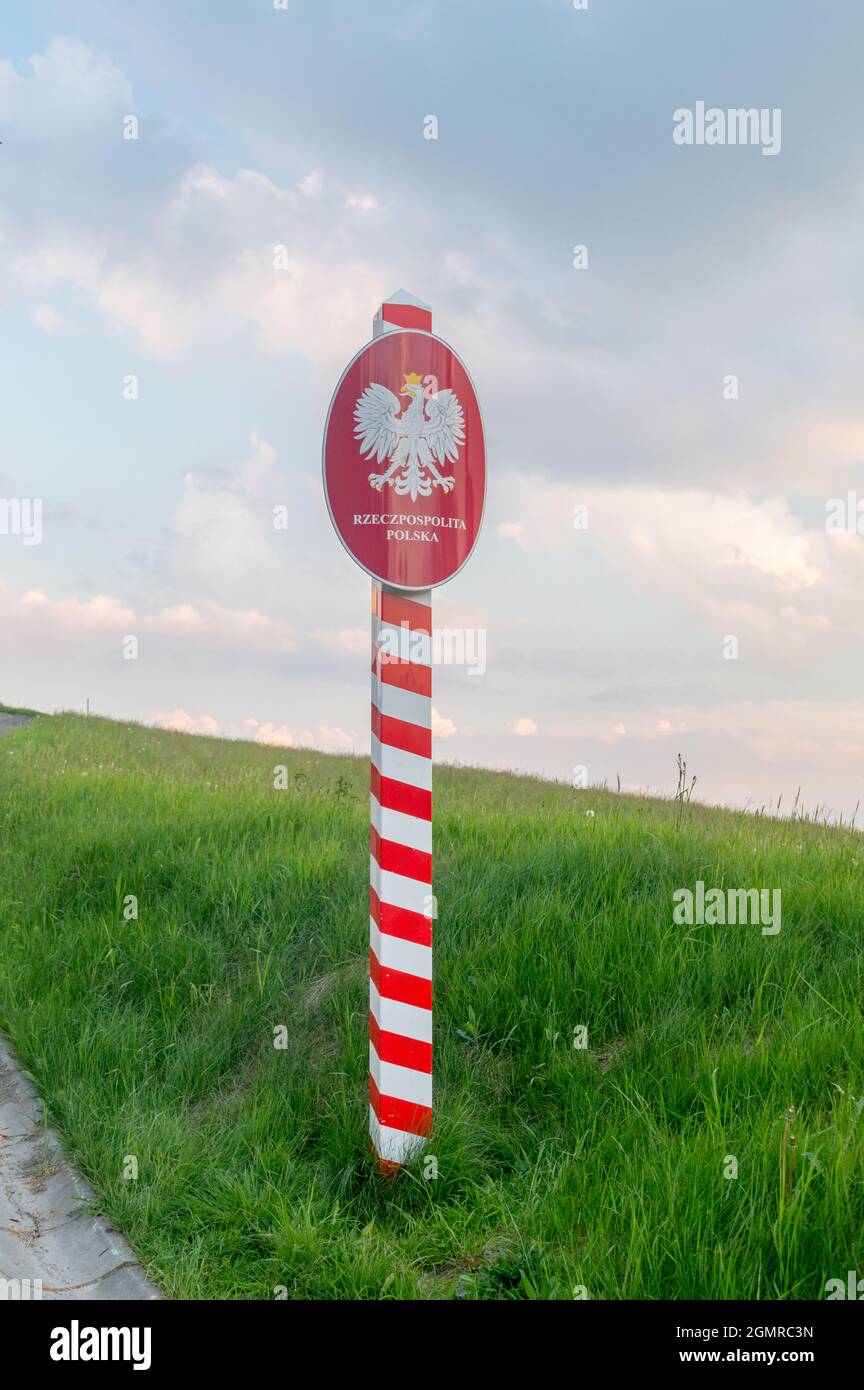 Border post on poland border hi-res stock photography and images - Alamy
