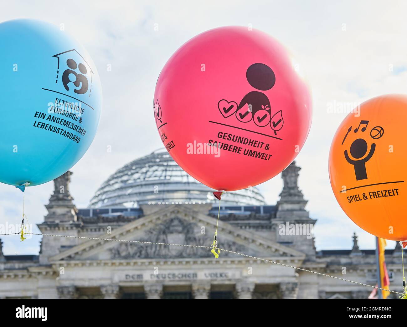 Berlin, Germany. 20th Sep, 2021. Health & Clean Environment and Play ...
