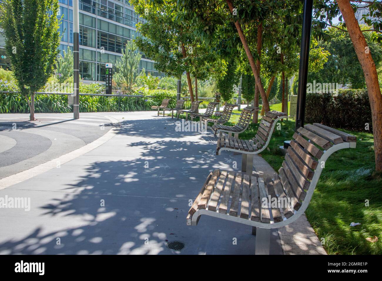 The Salesforce Transbay Transit Center and Park in San Francisco ...