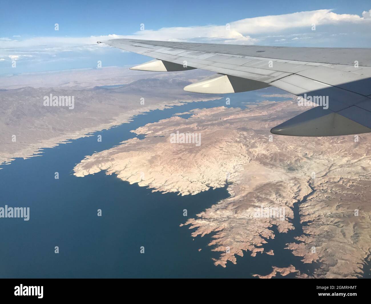 Window view from airplane over Lake Tahoe Stock Photo - Alamy