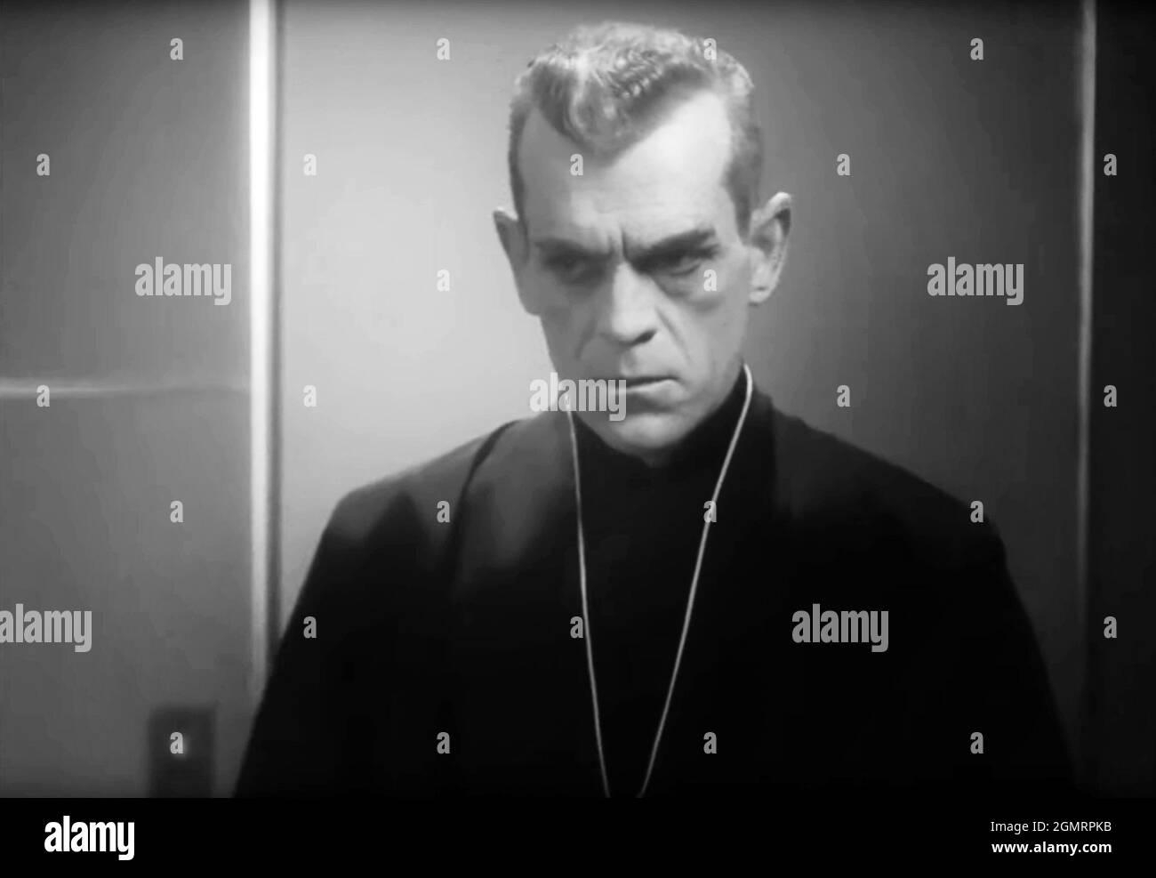 BORIS KARLOFF: THE MAN BEHIND THE MASK, scene from THE BLACK CAT, Boris ...
