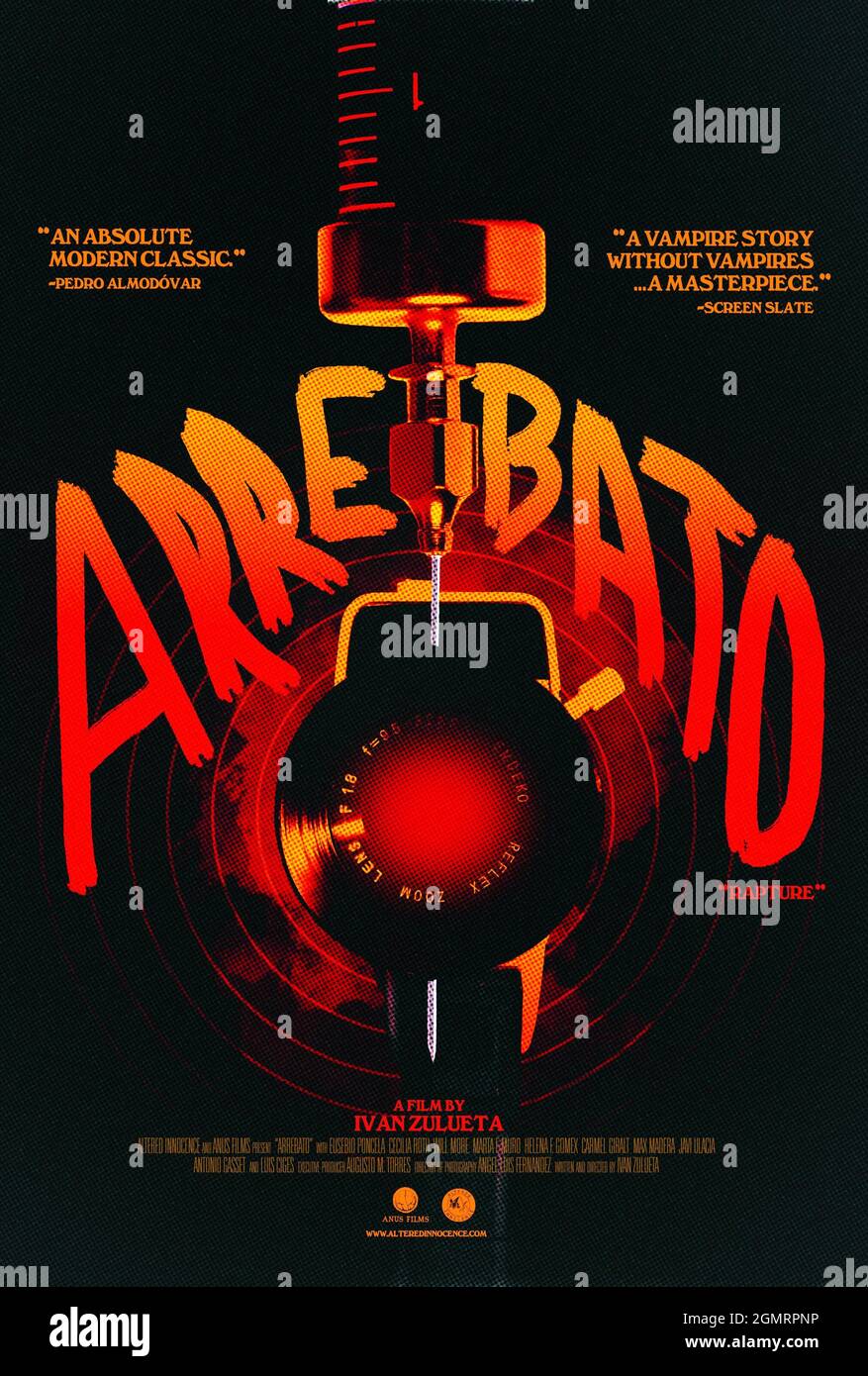 ARREBATO, poster for 2021 restoration, 1979. © Altered Innocence ...