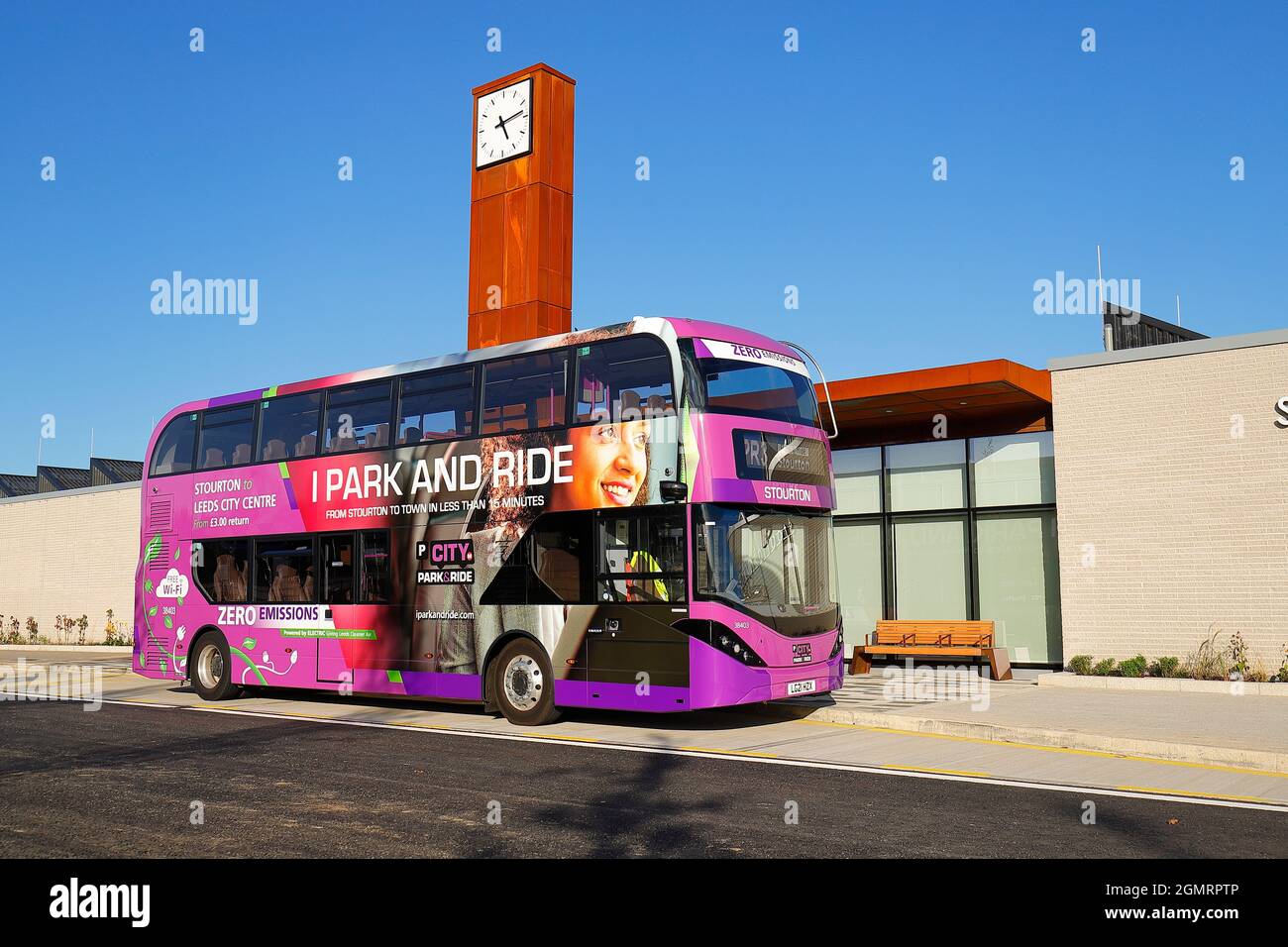 The new fully solar powered park & ride at Stourton in Leeds,West ...
