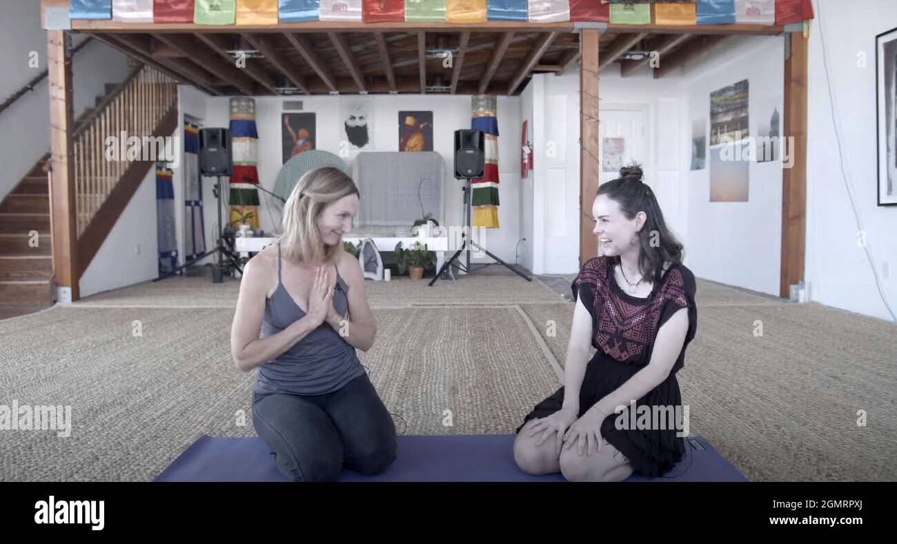 CLAIREVOYANT, from left: Heidi Fecht, Micaela Wittman, 2021. © Gravitas ...