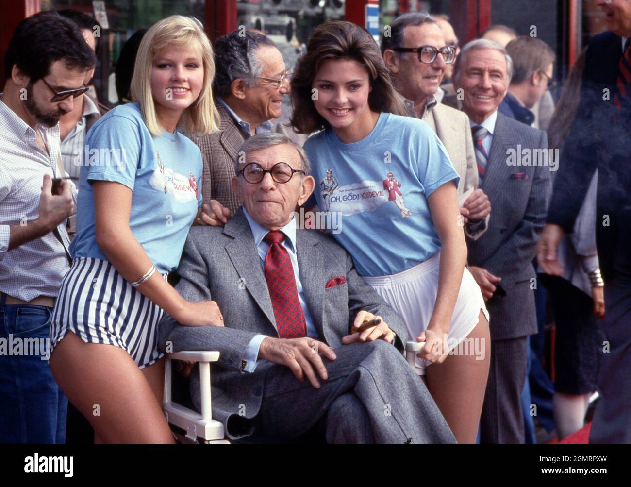 George Burns 1984 Credit: Ralph Dominguez/MediaPunch Stock Photo - Alamy